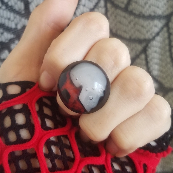 uolibeD Oddities | Jewelry | Bleeding Skull Ring | Poshmark